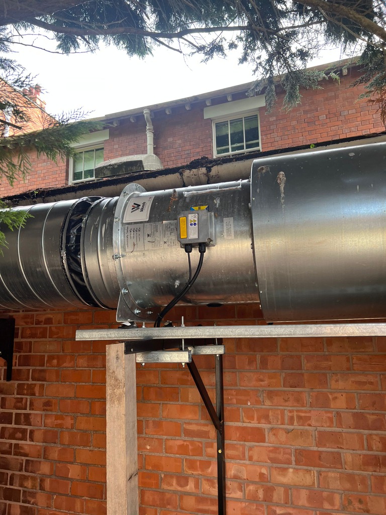 Commercial Extractor Installation